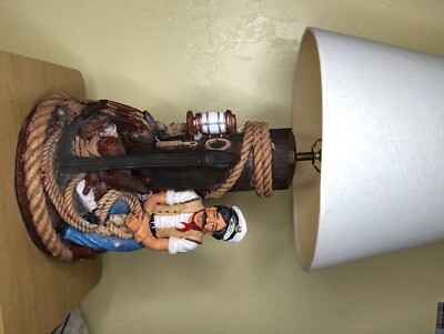 VINTAGE CALIFORNIA ORIGINALS SAILOR TABLE LAMP 1987 | eBay
