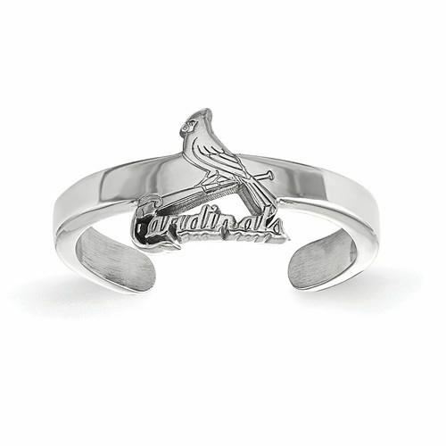 SS St. Louis Cardinals Bird and Bat Toe Ring | eBay