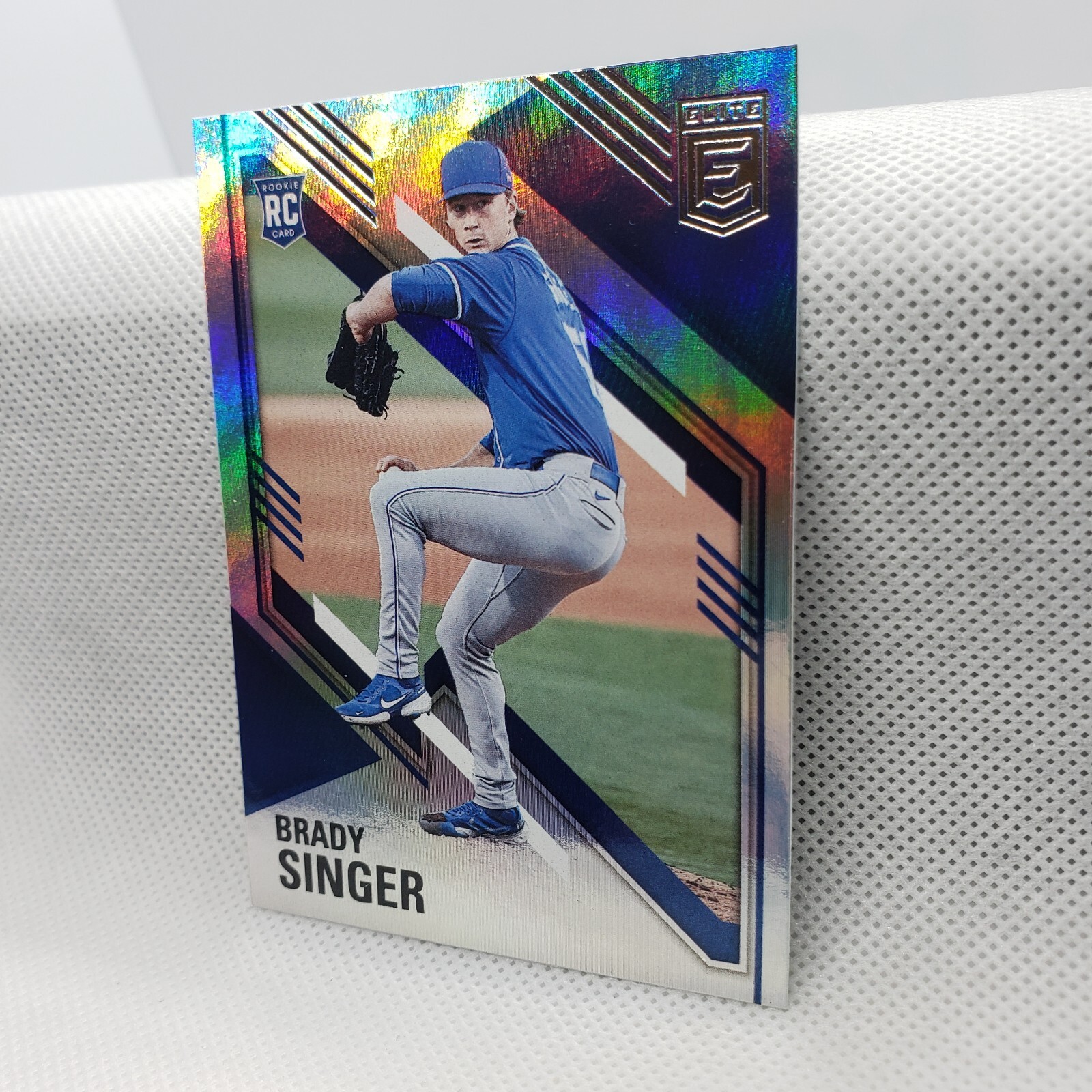 2021 Chronicles Elite Brady Singer RC #8 MLB Kansas City Royals Rookie ...
