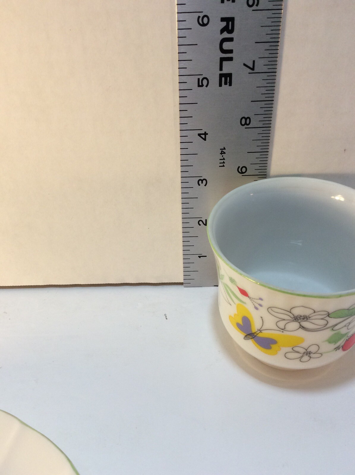 Taste Seller Sigma Plate Snack Set w/Coffee Tea Cup “LOVE STORY” #317 ...