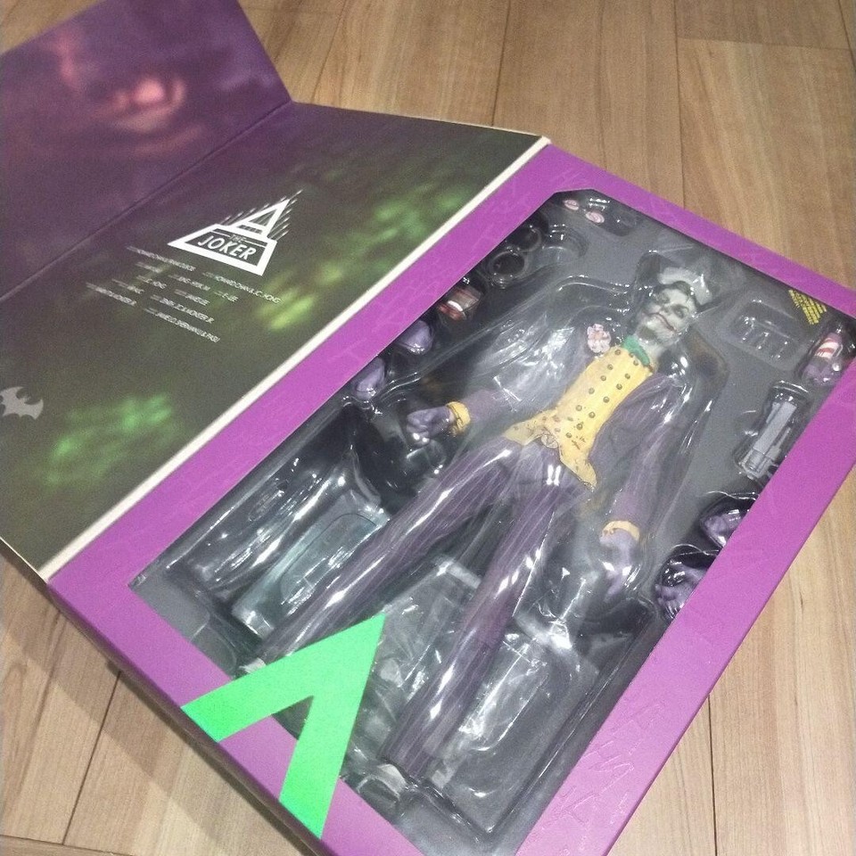 Hot Toys VGM27 Batman Arkham Knight Joker 12 inch 1/6 Action Figure ...