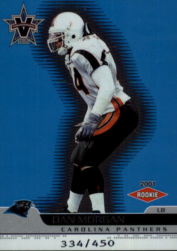 2001 Vanguard Football Card #108 Dan Morgan Rookie /450 | eBay