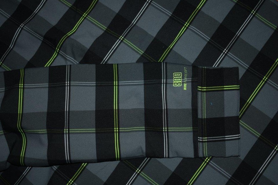 NIKE SB AEROLOFT 800 MENS SNOWBOARDING FLANNEL JACKET - MENS SIZE SMALL ...