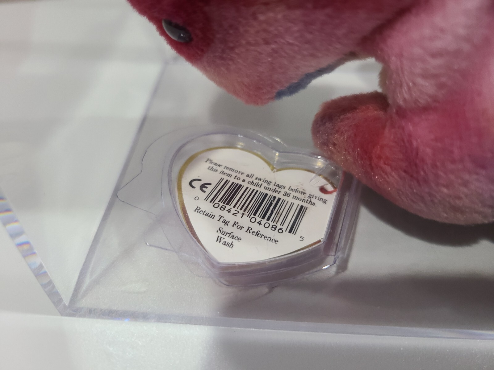 Ty Beanie Baby Babies Rare 3rd 2nd Gen Tag Rex CANADIAN TBB ...