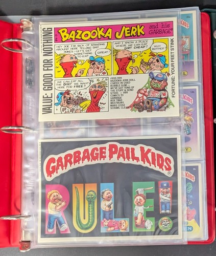 Lot (263) 1985-87 Topps Garbage Pail Kids GPK Series 1-11 w/ Nasty Nick ...