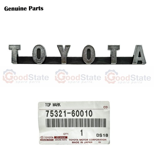 Genuine Toyota LandCruiser FJ45 FJ43 FJ42 FJ40 Front Grille Badge ...