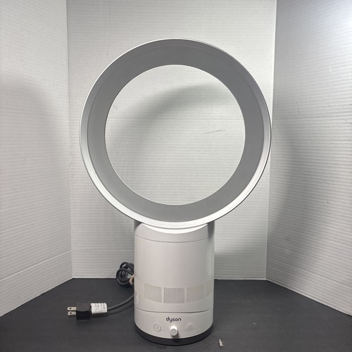 Dyson Air Multiplier AM01 Satin White Silver 10” Table Fan | eBay