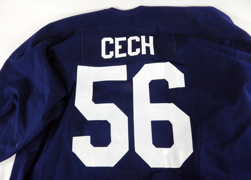 1990s Florida Panthers Vratislav Cech #56 Game Used Navy Practice ...