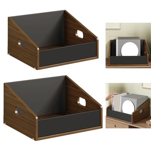 Vinyl Record Holder Stand CD Display Stand Elegant Practical Tabletop ...