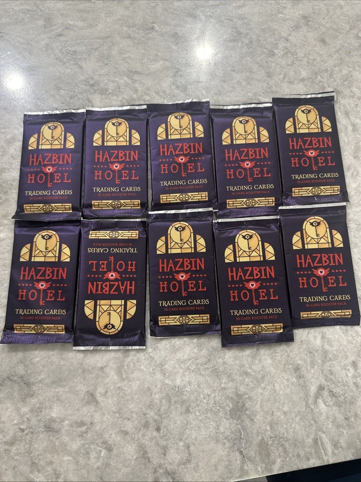 Hazbin Hotel Card Booster Pack x10 - 2nd Edition - New, Factory Sealed ...