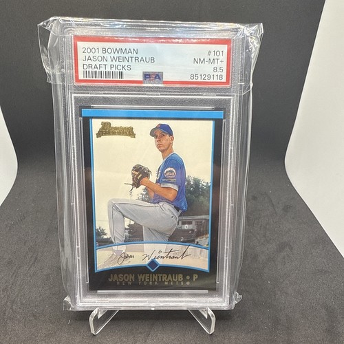 2001 Bowman Draft Jason Weintraub #BDP101 PSA 8.5 | eBay