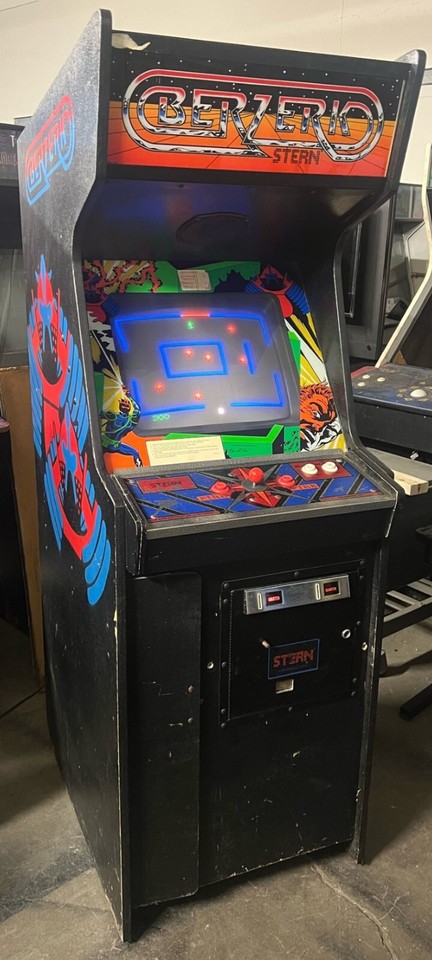 BERZERK ARCADE MACHINE by STERN 1980 (Excellent Condition) *RARE* | eBay