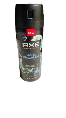 Axe Men Body Spray Aqua Bergamot Sage+Juniper 4 oz | eBay