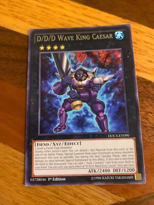 D/D/D Wave King Caesar DOCS-EN090 1st Edition Rare VLP + BONUS | eBay