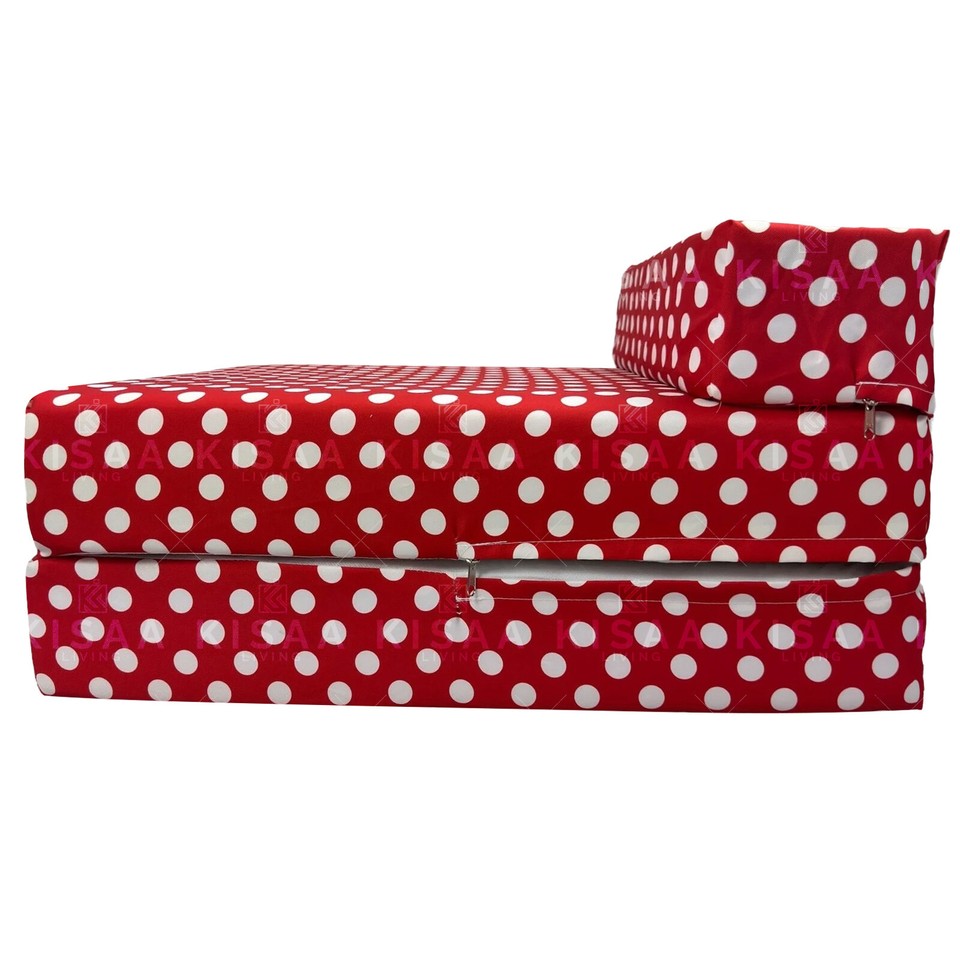 Fold Out Single Chair Z Bed Sofa Guest Futon Chair Bed Lounger Mattress ...