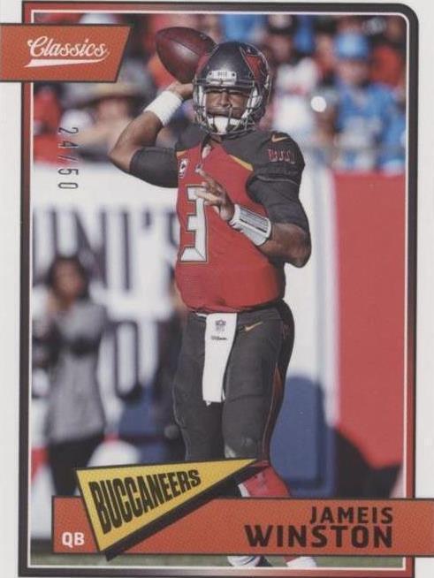 2018 Panini Classics - Jameis Winston #92 Blank Back /50 for sale ...