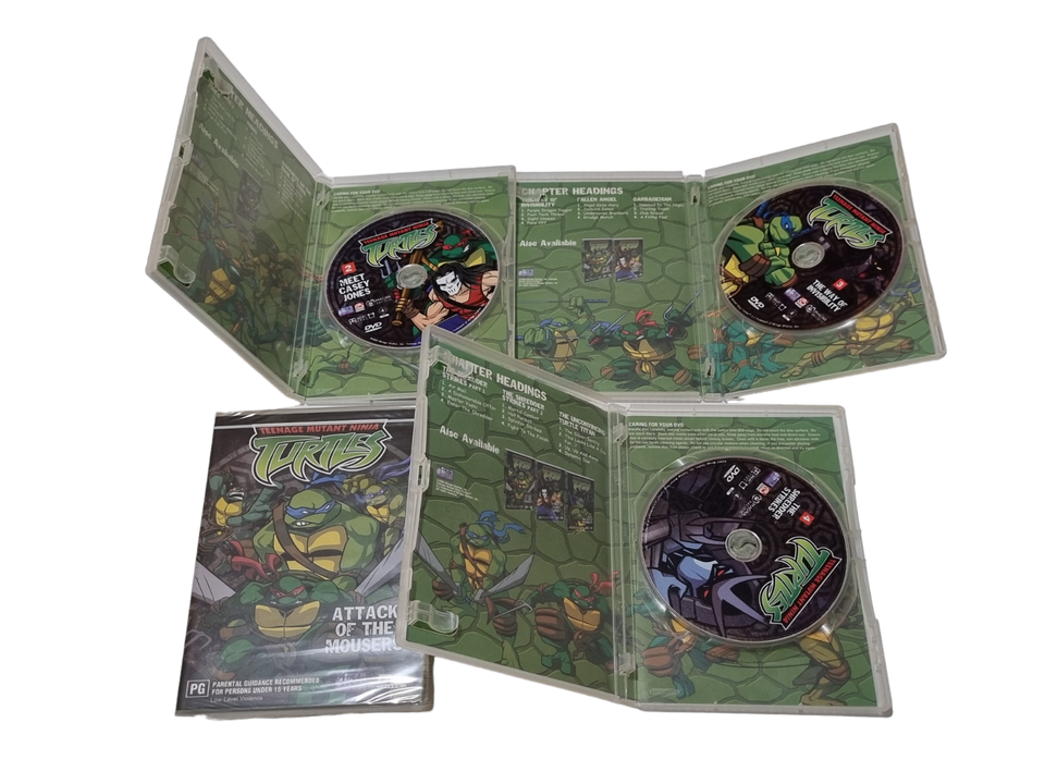 Teenage Mutant Ninja Turtles - Vintage 2003 4 DVD Box Set 12 Episodes 4 ...