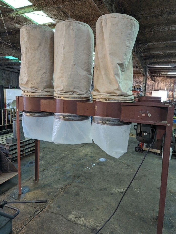 Dustek 750DB 3-Bag Dust Collector 7.5 HP 230/460 VAC 3-Phase | eBay