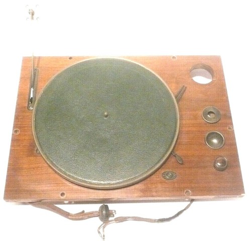vIntage RCA VICTOR ELECTROLA RE-45 MOTORBOARD & DISC MOTOR with PLATTER ...