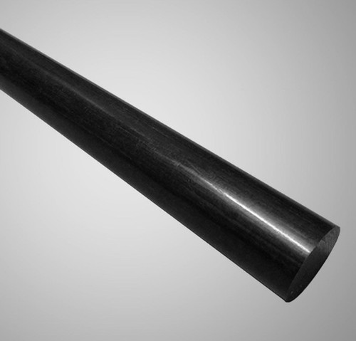 1pc PA6 Nylon Round Rod Stick Bar Black Dia. 30mm ±10% Long 330mm 13 ...