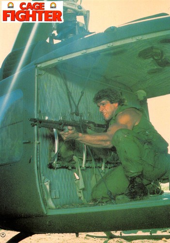 Cage Fighter ORIGINAL Aushangfoto Lou Ferrigno / Reb Brown / Michael ...