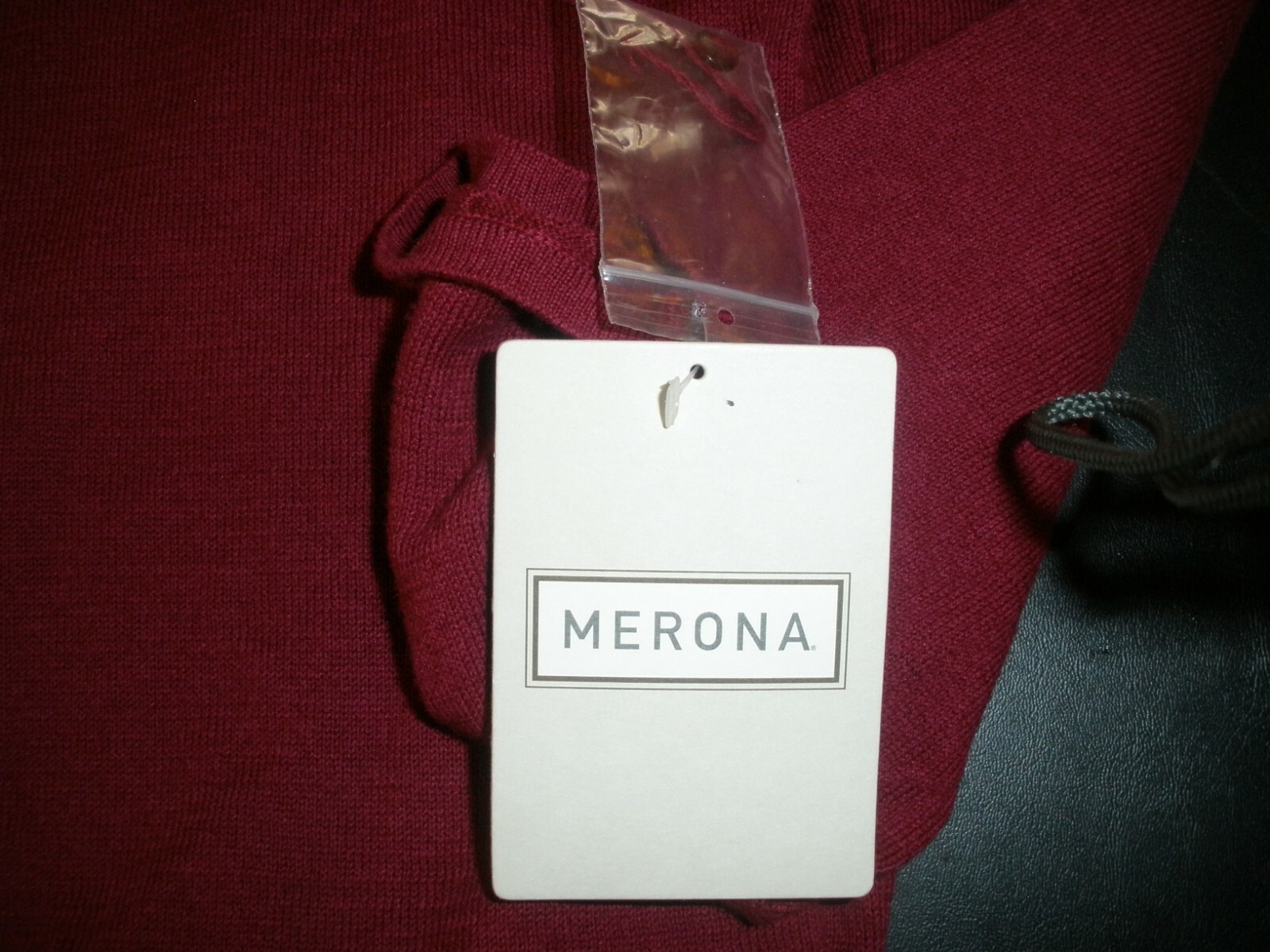 NEW Merona Maroon Top Long Sleeves Women's XL (C5) | eBay