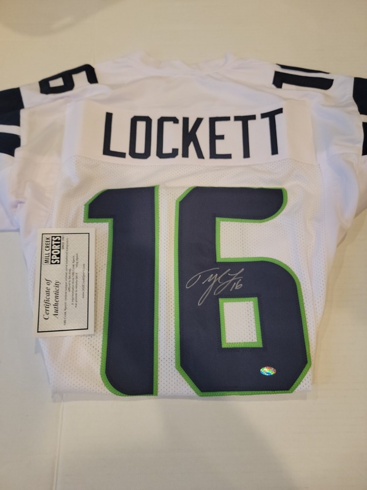 Tyler Lockett Autographed Signed Seattle Seahawks Custom Jersey | eBay