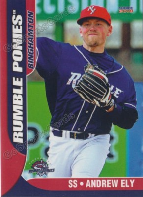 2018 Binghamton Rumble Ponies Andrew Ely RC Rookie NY Mets | eBay