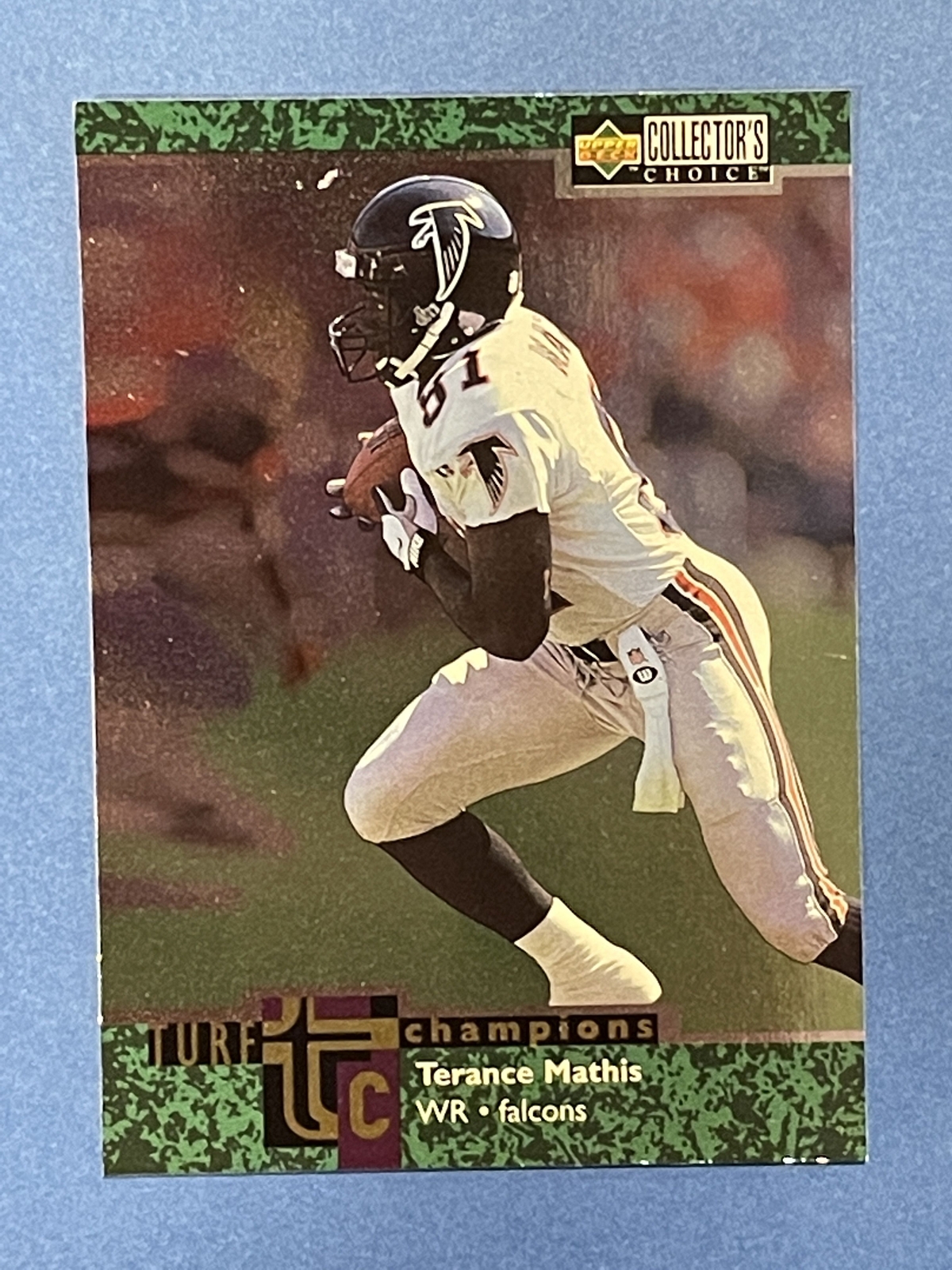 Terance Mathis 1997 Upper Deck Collector's Choice Turf Champions #TC24 ...
