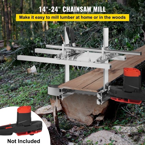 Portable Chainsaw Mill Planking Milling 14-36 Inch Adjustable Chain ...