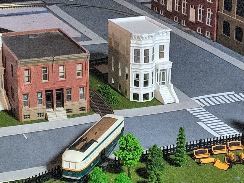 HO Scale Row House / Townhome / Brownstone Building (3D Print) | eBay