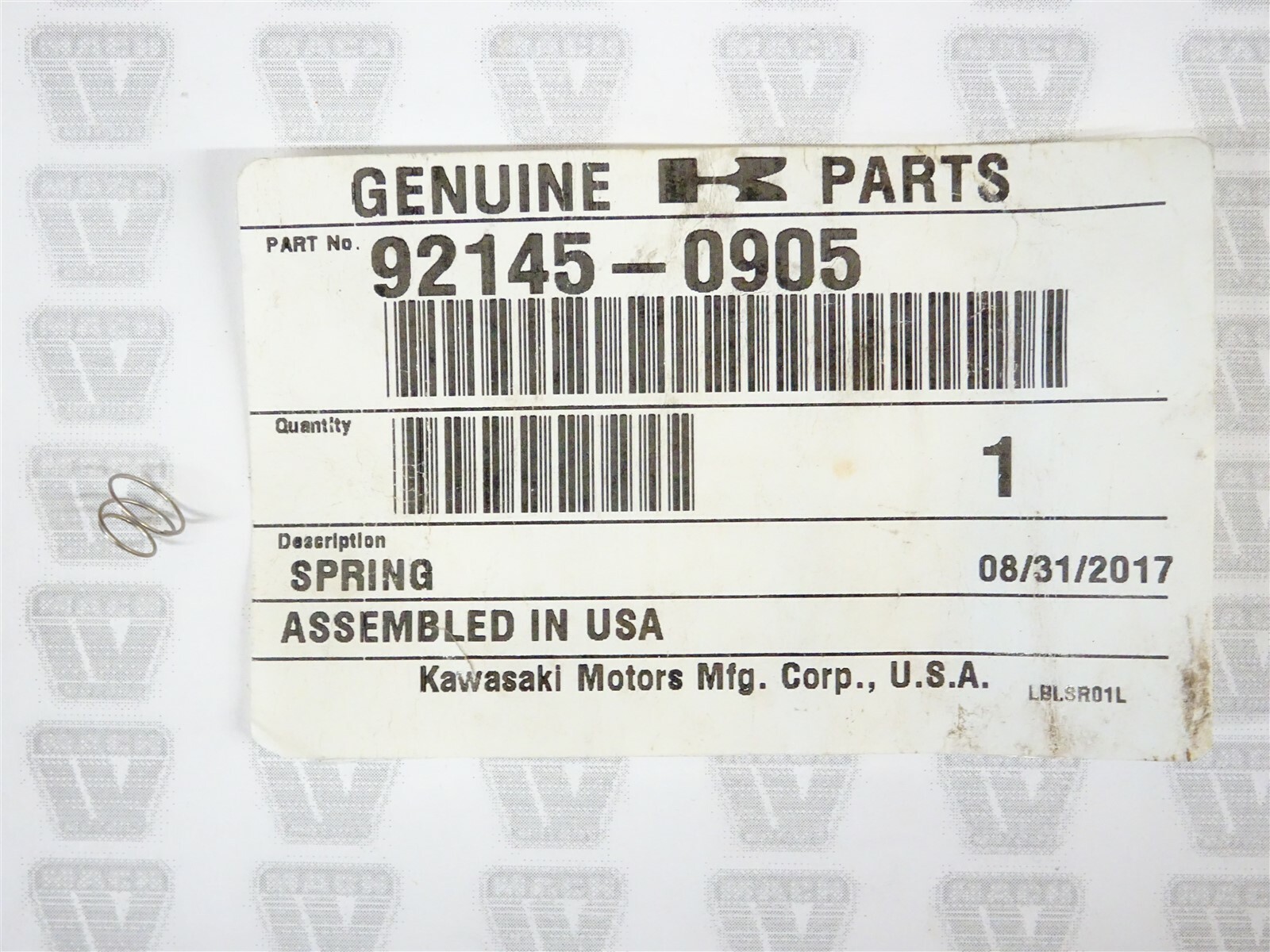 Kawasaki NOS NEW 92145-0905 Spring KRF KRT | eBay