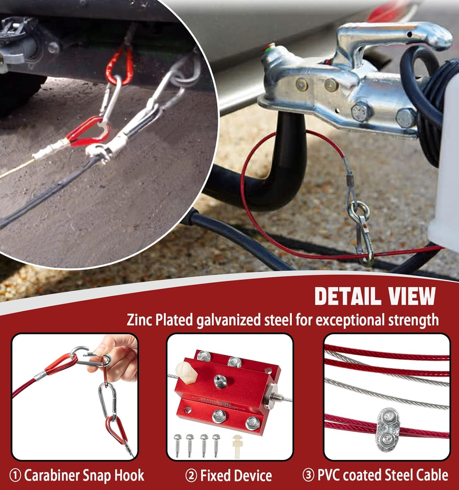 Flat Towing RV Brake System with Break Away & Ready Stop Device | eBay