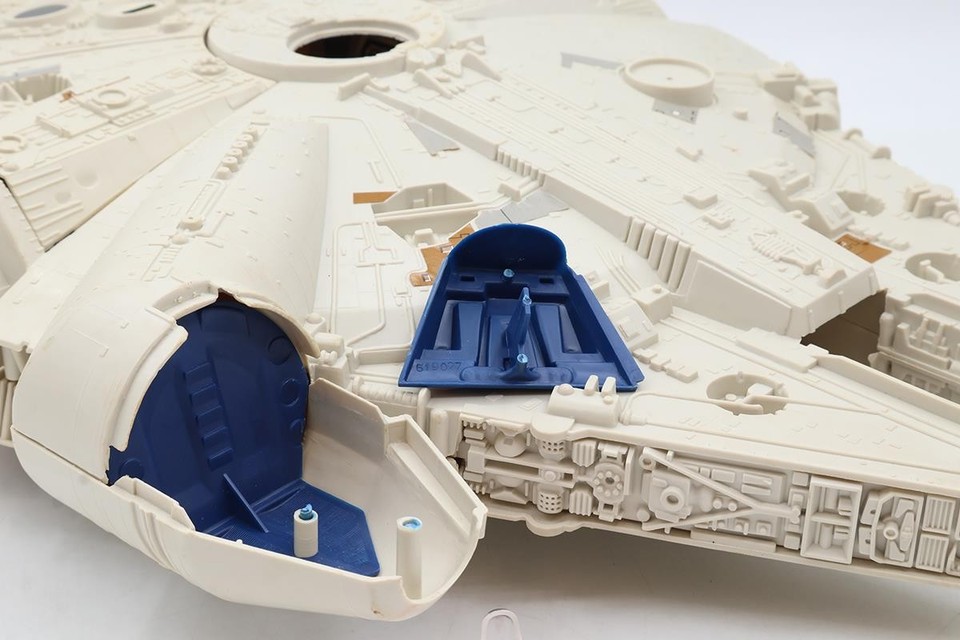 Millennium Falcon WORKS 100% Complete W/Box + Insert Star Wars 1979 ...