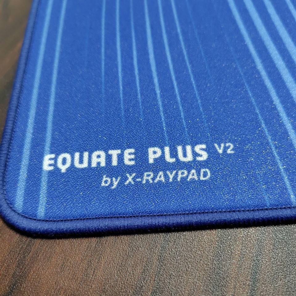 X-raypad EQUATE PLUS V2 Mouse Pad 50x50cm Blue Wave Design Used | eBay UK