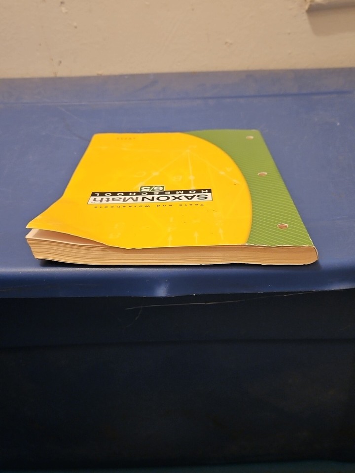 Saxon Math 6/5 : Tests and Worksheets by Stephen Hake and Saxon ...