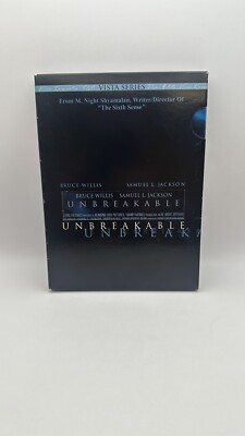 Unbreakable DVD Widescreen 2-Disc Vista Series | Bruce Willis M. Night ...