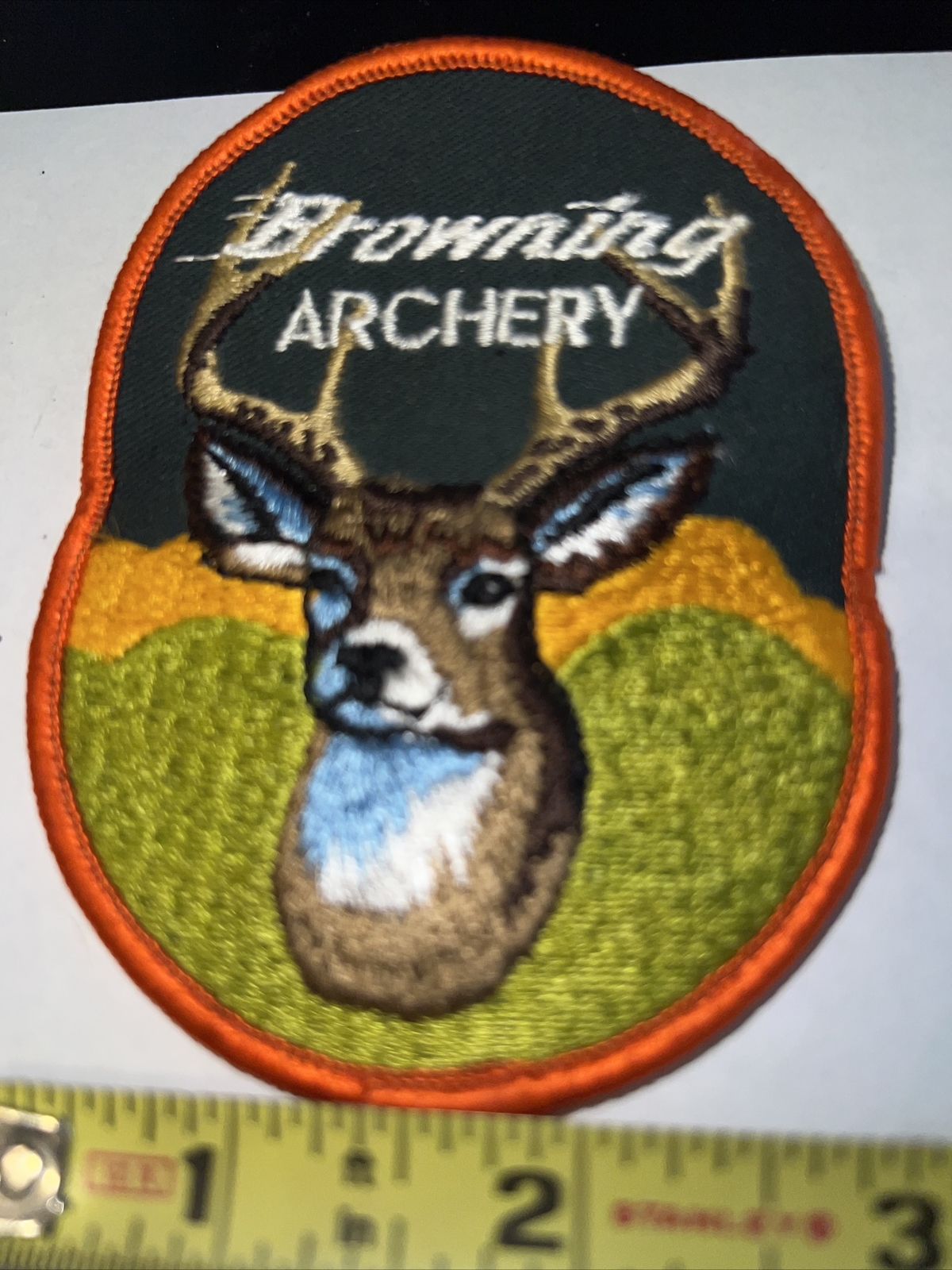 Vintage Browning Archery Patch for Traditional & Recurve Bows Buck Deer ...