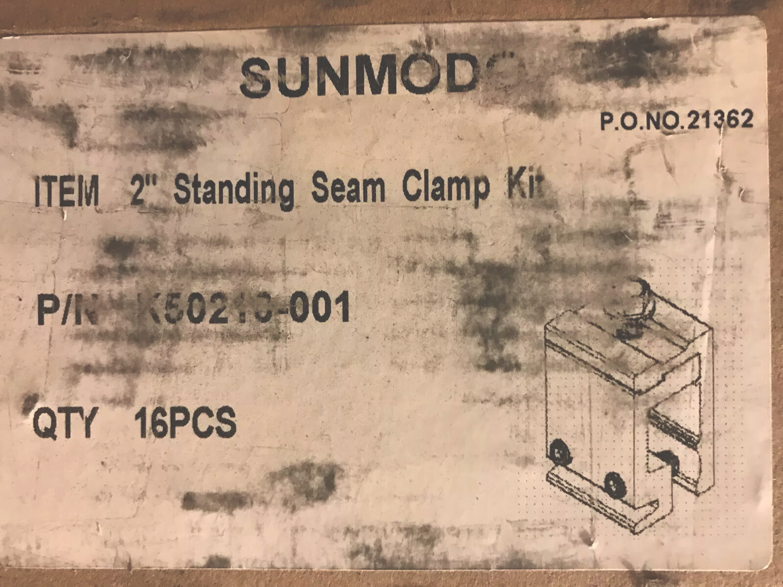 SunModo 2” Standing Seam Clamp | eBay