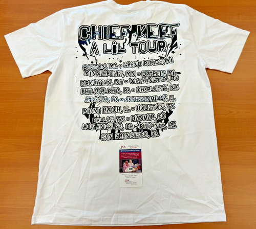 Chief Keef Signed Autographed Authentic Concert Merch A Lil' Tour Shirt ...