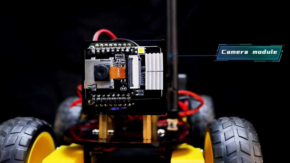 4WD Smart Robot Car ESP32 Camera Wifi Automation Kit For Arduino ...