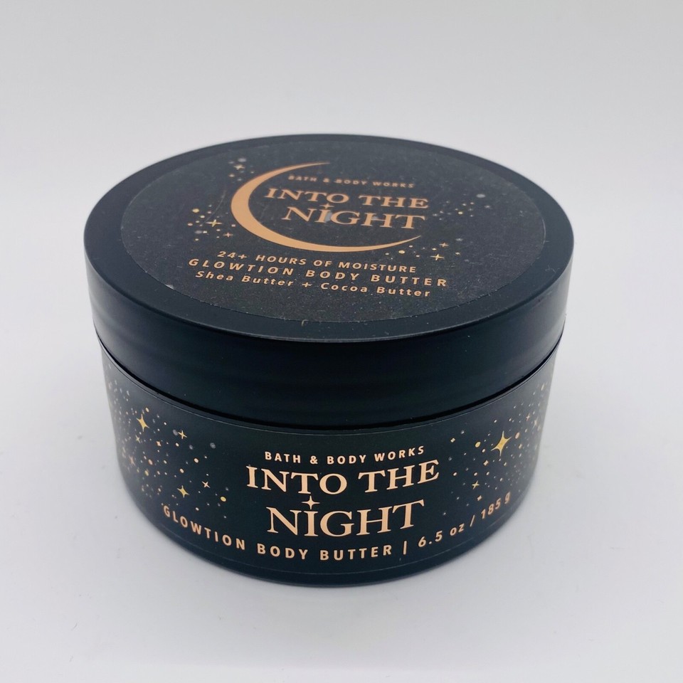 Bath & Body Works INTO THE NIGHT Glowtion Body Butter 6.5 oz 185 g New ...