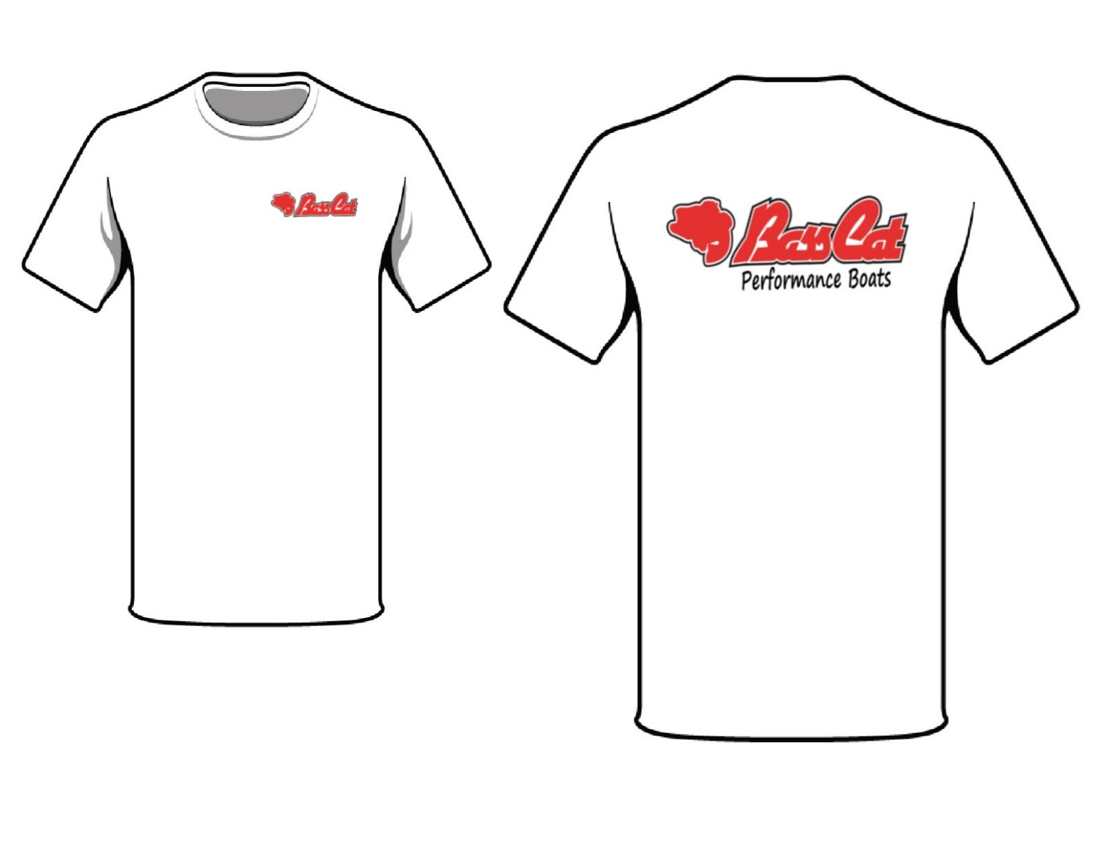 Bass Cat Red Logo T-Shirt | eBay