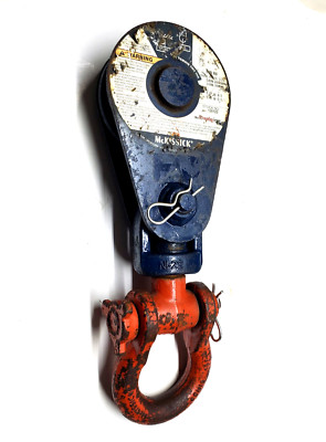 Crosby McKissick 8 ton Snatch Block 6 in. N-419 PN 109126 | eBay