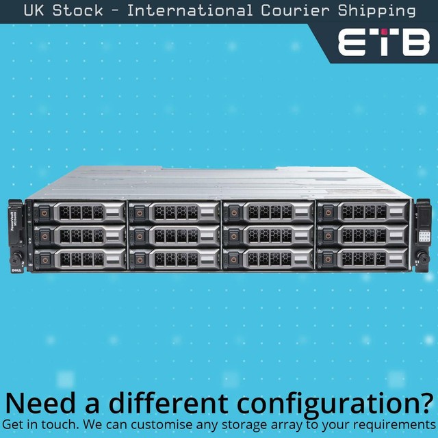 Dell PowerVault MD3600I iSCSI San 6 X 2tb SAS for sale online | eBay
