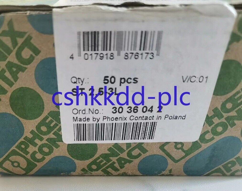 50pcs Phoenix Contact ST 2,5-3L Connecting terminal 3036042 | eBay.de
