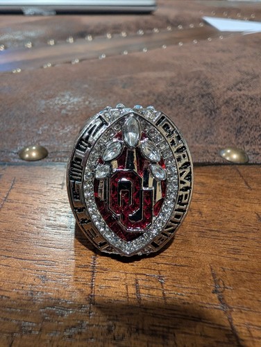 NCAA / 2019 Oklahoma Sooners Championship Replica Ring / Riley | eBay