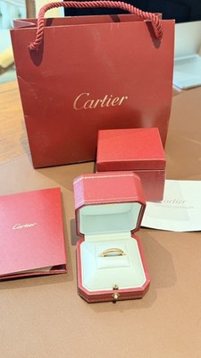 Cartier Yellow Gold Ring - Unpolished worn but good condition. Selling ...