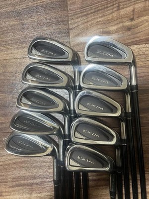 (Maruman) Iron set 10piece EXIM Titanium Solid 3-9,Pw,Aw,Sw Shaft ...