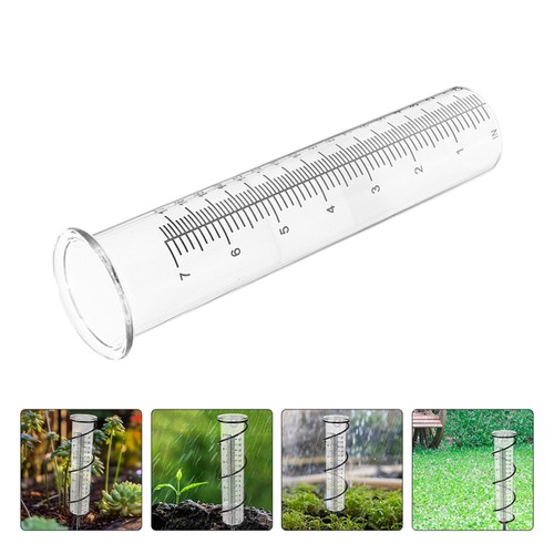 3Pcs Rain Measure Gauge Plastic Accurate Rain Gauge Tubes Measuring ...